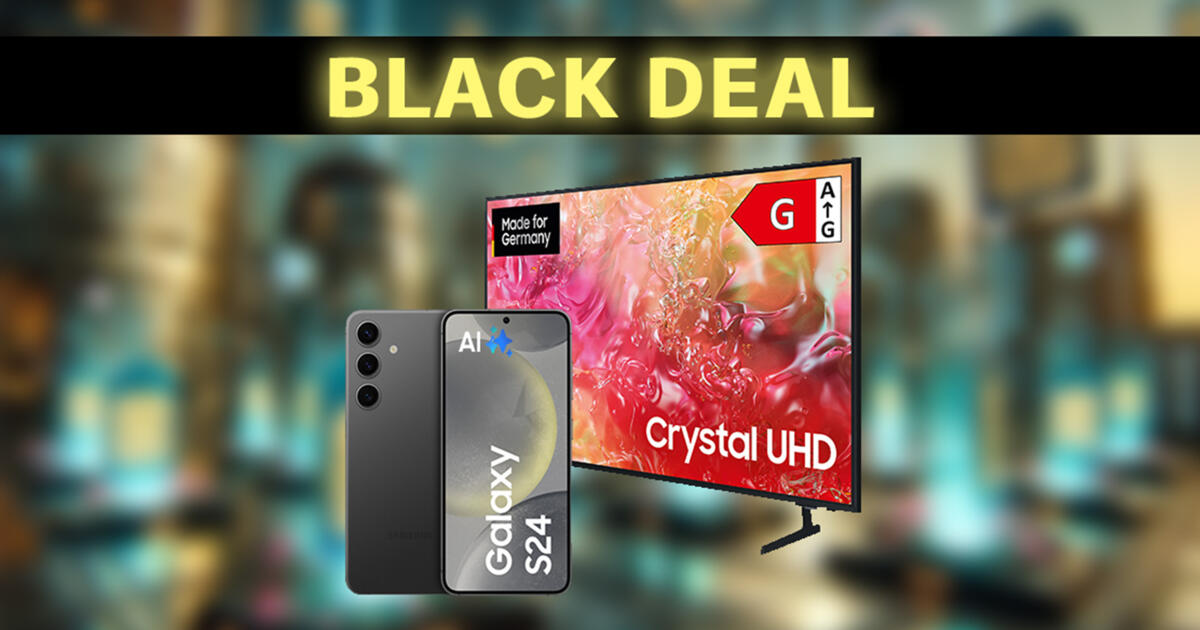 Black Friday bei o2: Galaxy S24 & 65 Zoll Samsung-TV für 50 Euro im ...