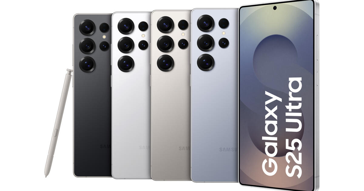 Samsung Galaxy S25 Ultra: Technische Daten, Angebote und Bilder